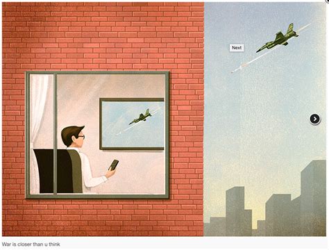 現代社会を描いた風刺画にはまっている 貧乏エリカの留学体験記