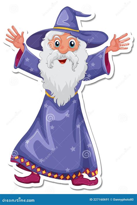 Wizard Cartoon Character 11790647