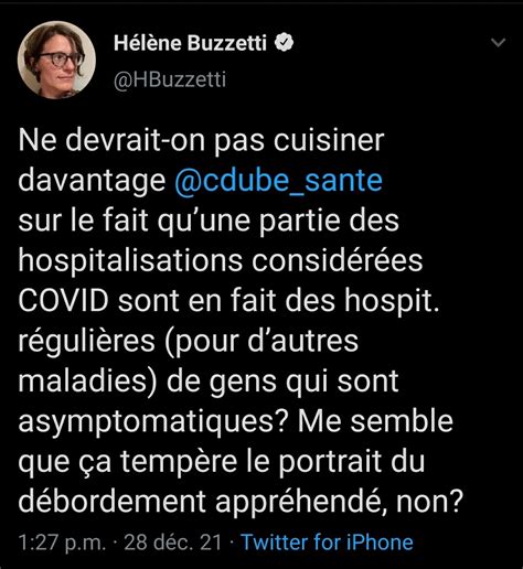 Hélène Buzzetti Pense Quon Devrait Cuisiner Davantage Le Ministre Dubé