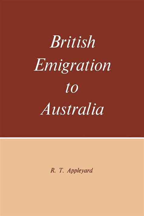 Heritage British Emigration To Australia Paperback Walmart