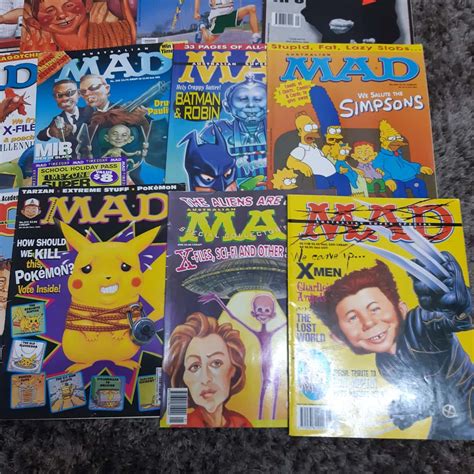 Mad Magazines X 20 Editionss