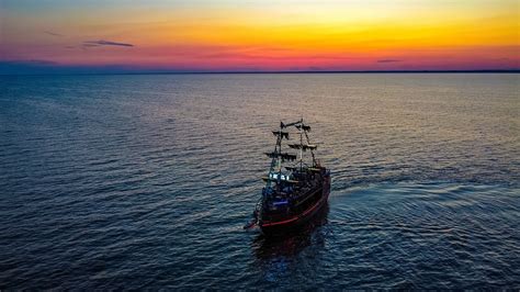 Ship Sea Sunset Free Photo On Pixabay Pixabay