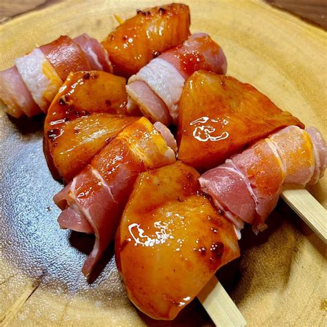 Bbq Maple Chicken And Bacon Skewers Recipe Innovative Food Ingredients