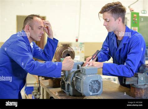 Problem With A Motor Stock Photo Alamy