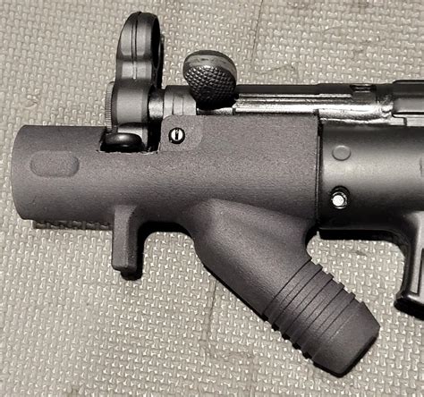 Custom Smith Mfg Mp5k Angled Fore Grip W Extended Shroud Heckler