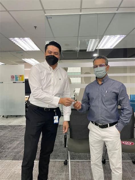 Taking Over The Keys To The Office Meng Keong Lee
