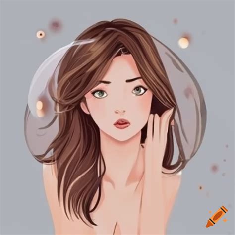 Artistic Illustration Of A Woman In A Bubble On Craiyon