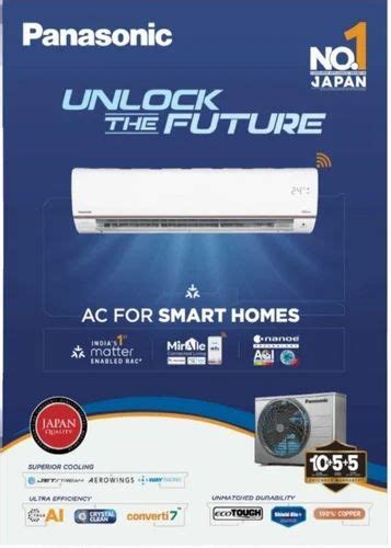 R Panasonic Inverter Split AC TR CS CU YU AKYD Years Star At Piece In