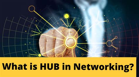 What Is Hub In Networking Stackhowto
