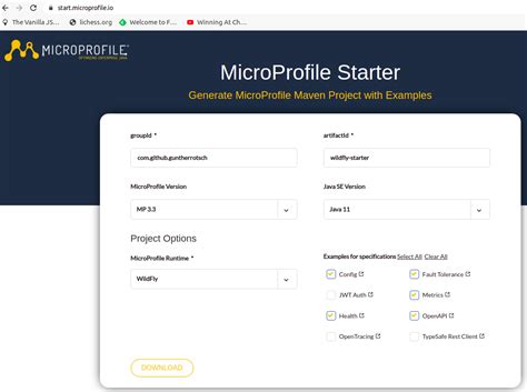 Wildfly Bootable Jar Starter