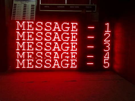 Multiline Led Display Board At ₹ 2500square Feet Led Display Board In Ghaziabad Id