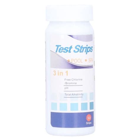 Sonew Papier Test Ph 50 Comptes Bandes De Test Deau De Piscine Spa 3