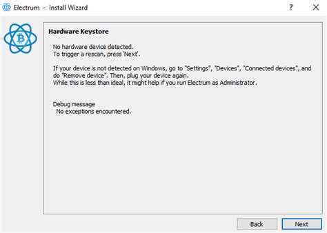 Ledger Nano Not Detected On Electrum Connection Failed Error Fix