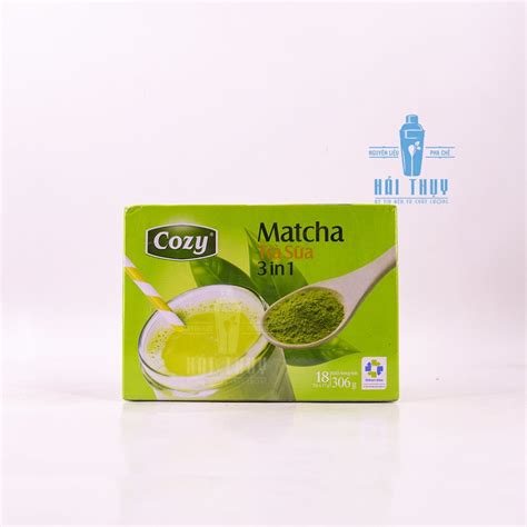 Trà Sữa Cozy Matcha 3 trong 1 - Hải Thuỵ | Nguyên Liệu Pha Chế Toàn Quốc