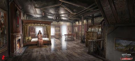 Artstation The Witcher 3 Blood And Wine Interior 3