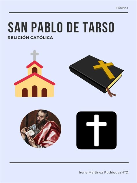 San Pablo De Tarso Irenemartinez Pdf Pablo El Apóstol Bernabé