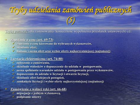 PPT Procedury udzielania zamówień publicznych PowerPoint Presentation ID