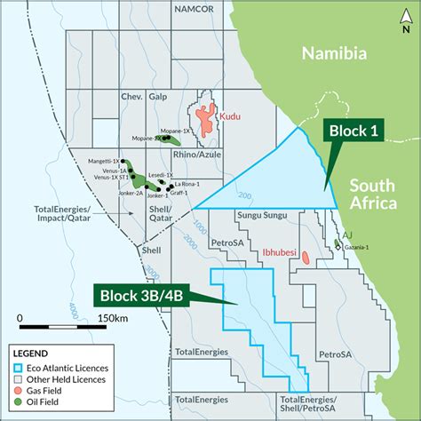 Eco Atlantic Oil And Gas Farms Into Block 1 In Prolific Orange Basin