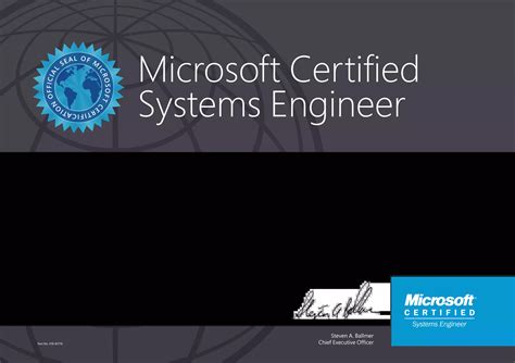 Mcse Microsoft Certified Systems Engineer Pdf