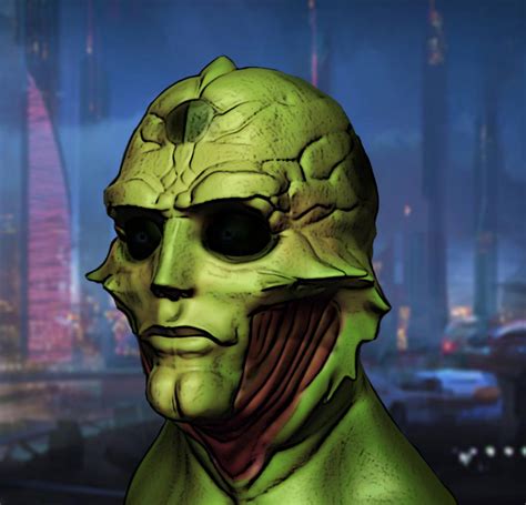 Mass Effect Drell Finished Portrait By Saramilton On Deviantart