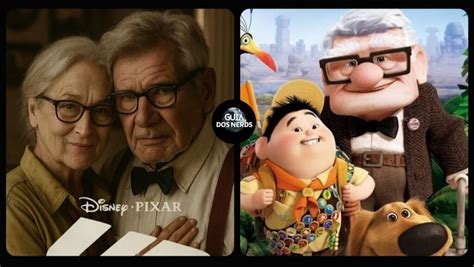 Live Action De Up Altas Aventuras Terá Harrison Ford Como Carl
