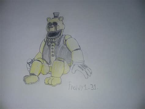 Revamped Stylized Golden Freddy Rfivenightsatfreddys