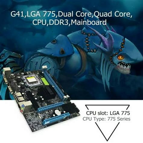 Jual Desktop Gaming Mainboard G41 Lga 775 Shopee Indonesia