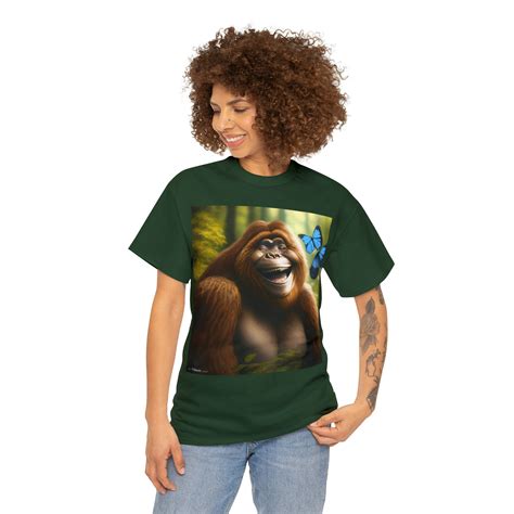Smilin Sally Sasquatch Unisex Heavy Cotton Tee Etsy