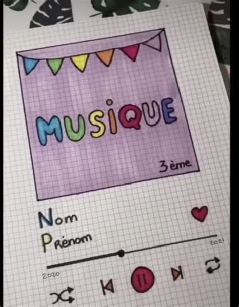 Page De Garde Cahier De Musique Pages De Garde Cahiers 85536 Hot Sex