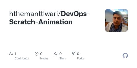 Github Hthemanttiwaridevops Scratch Animation
