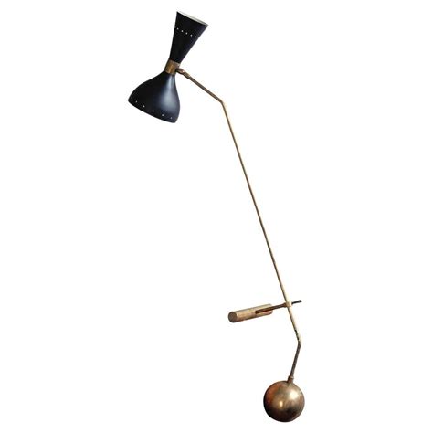 Tommy Satin Brass Table Lamp For Sale At 1stdibs