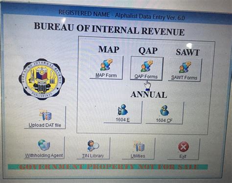 Bir Form 1601eq Arnold Valencia Salcedo Accounting Firm