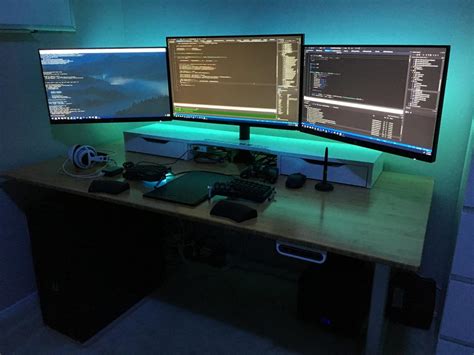 The Latest Iteration Of My Codinggaming Setup Battlestations