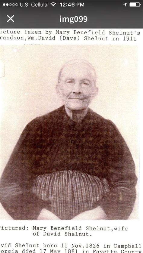 Mary Emma Benefield Shelnutt 1835 1917 Find A Grave Memorial