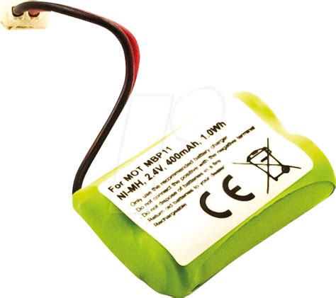 AKKU 30685: Akumulator zapasowy, MBP11, NiMh, 400 mAh w reichelt elektronik