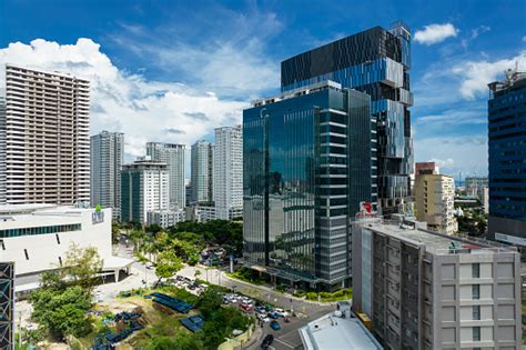 세부 시티 필리핀 세부 비즈니스 파크의 현대적인 오피스 타워와 콘도미니엄 0명에 대한 스톡 사진 및 기타 이미지 0명 개발