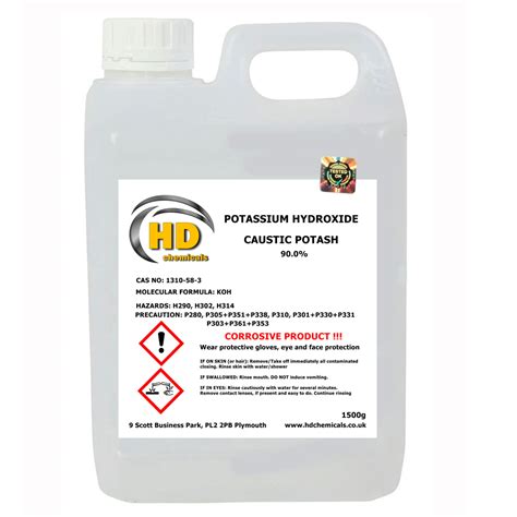 Potassium Hydroxide Caustic Potash 90 Buy In Uk Online Shop Hd