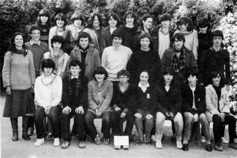 Photo De Classe 3e A Année 1980 1981 De 1981 Collège Sainte Anne