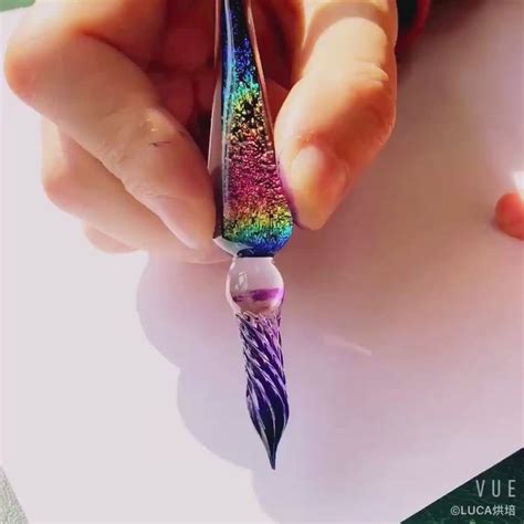 Calligraphy With Glass Dip Pen