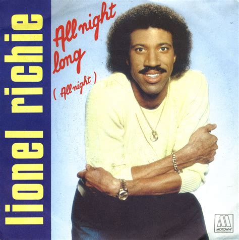 Music On Vinyl All Night Long Lionel Richie