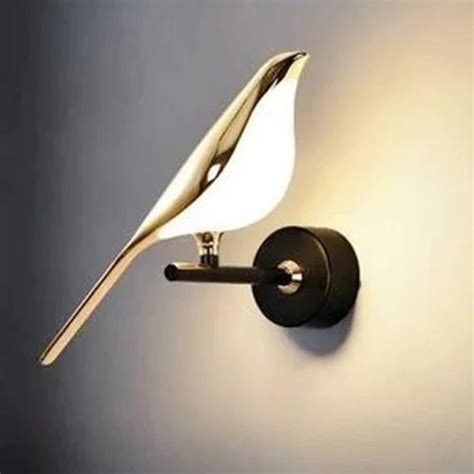 Glass Led Bird Wall Light Yellow Home At ₹ 1250piece In Partapur