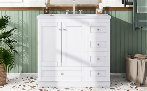 Gooamz 36 Bathroom Vanity Without Sink 36 Inch Bathroom