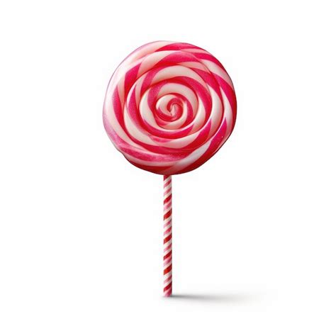 Lollipop Isolated On White Background Premium Ai Generated Image