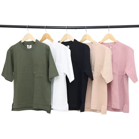 Jual Pennay Pennay Kaos Basic Tees Oversize Pocket 100 Cotton