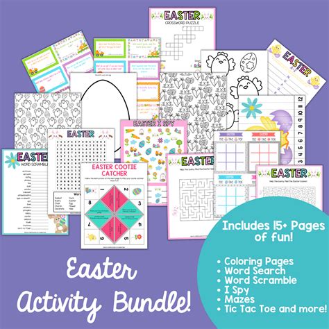 Easter Activity Bundle Micheletripple