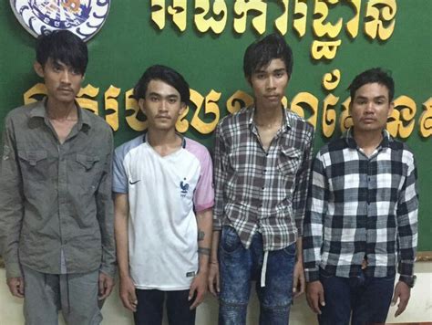 ប៉ូលីសប៉ុស្ត៍ភ្នំពេញថ្មីនិងប៉ុស្ត៍ទឹកថ្លា ឃាត់ខ្លួនយុវជន១០នាក់