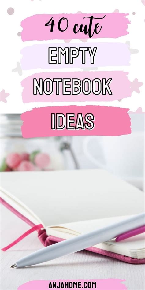 40 Cute Notebook Ideas For 2022