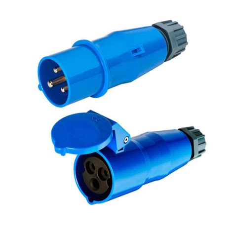 3 Pin Industrial Connector 63a Ip44 Peaco Support