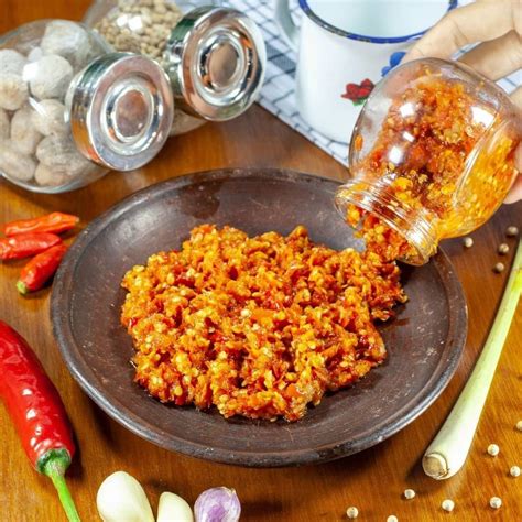 Sambal Tanpa Terasi Khas Nusantara Yang Pedasnya Memanjakan Lidah