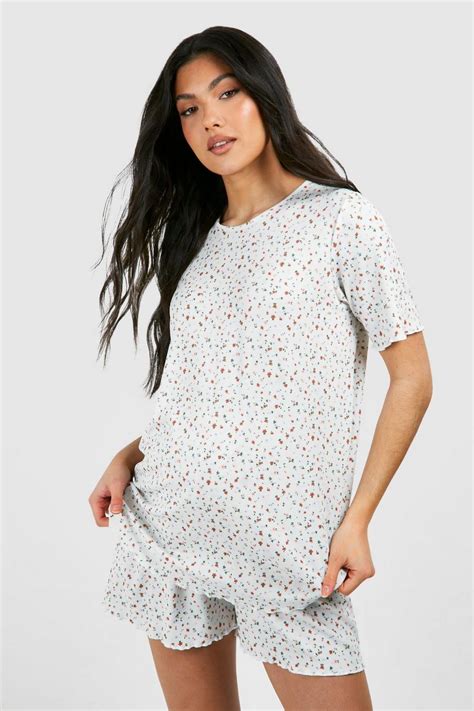 Maternity Pyjamas Maternity Nightwear Boohoo Uk
